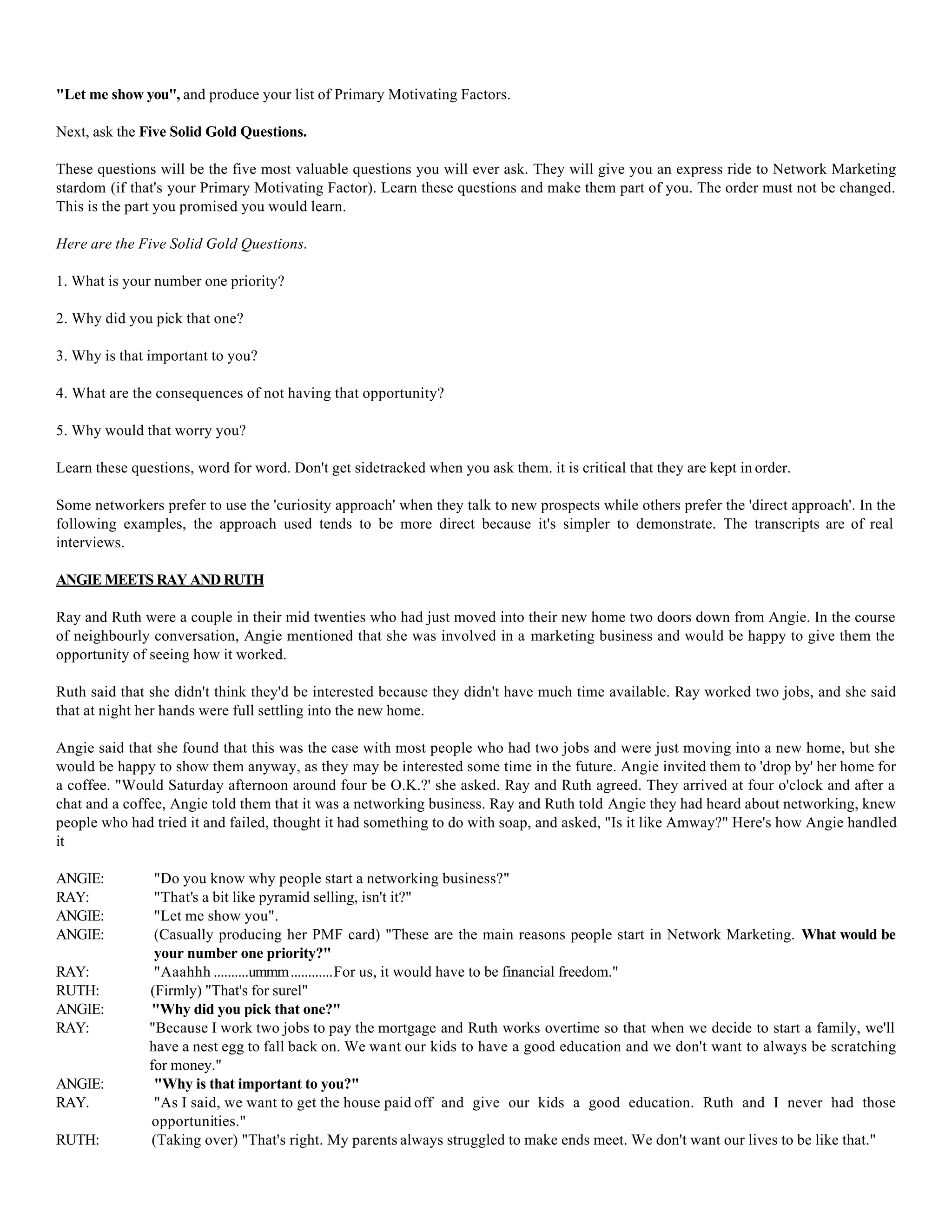 Questions Are The Answers by Allan Pease | PDF