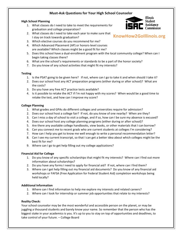 Questions To Ask Your High School Counselor questions-to-ask-your-high-school-counselor
