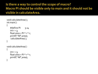 Questions typedef and macros | PPT