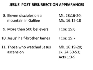 Questions About the Resurrection - 1 Corinthians 15 | PPTX