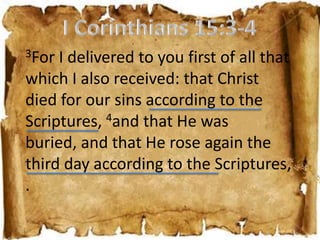 Questions About the Resurrection - 1 Corinthians 15 | PPTX