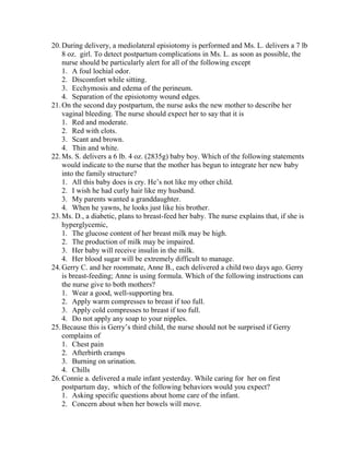 Questions and answers | DOCX