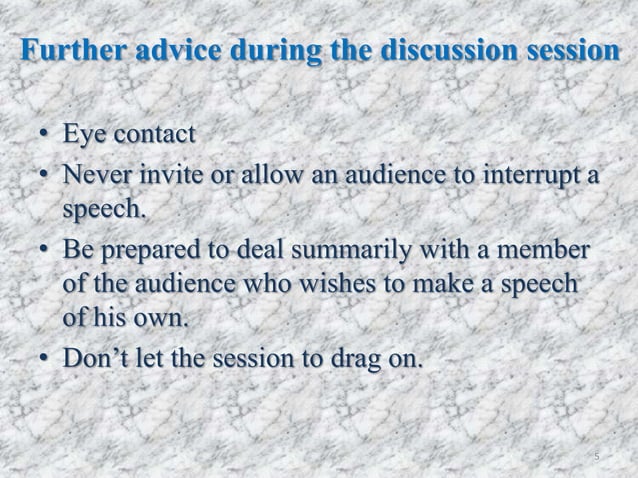 Questions & Answers in Speeches and Presentations | PPTX