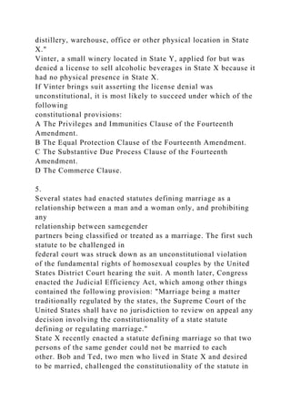 Questions and Answers1. The residents of State Y, located nea.docx