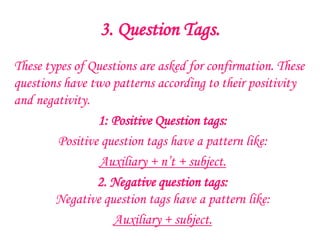 Questions and its types | PPTX