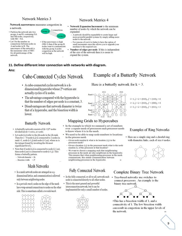 parallel Questions & answers | PDF | Computing | Technology & Computing