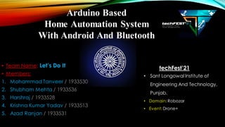 Questions & Answers related to home automation | PDF