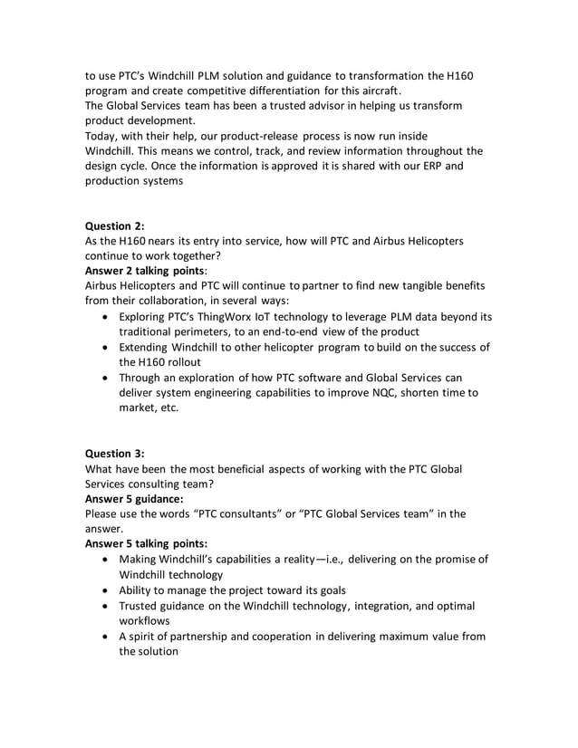 Airbus Helicopters & PTC | PDF
