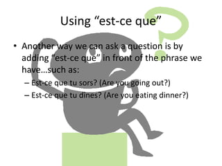 How to Create Questions | PPTX