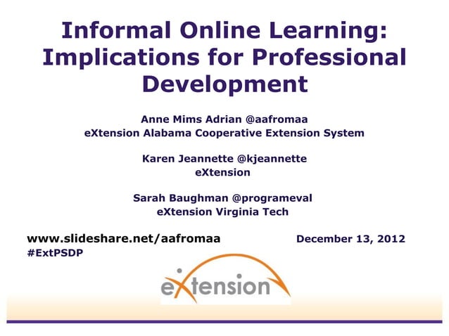 Questions for informal learning | PPT