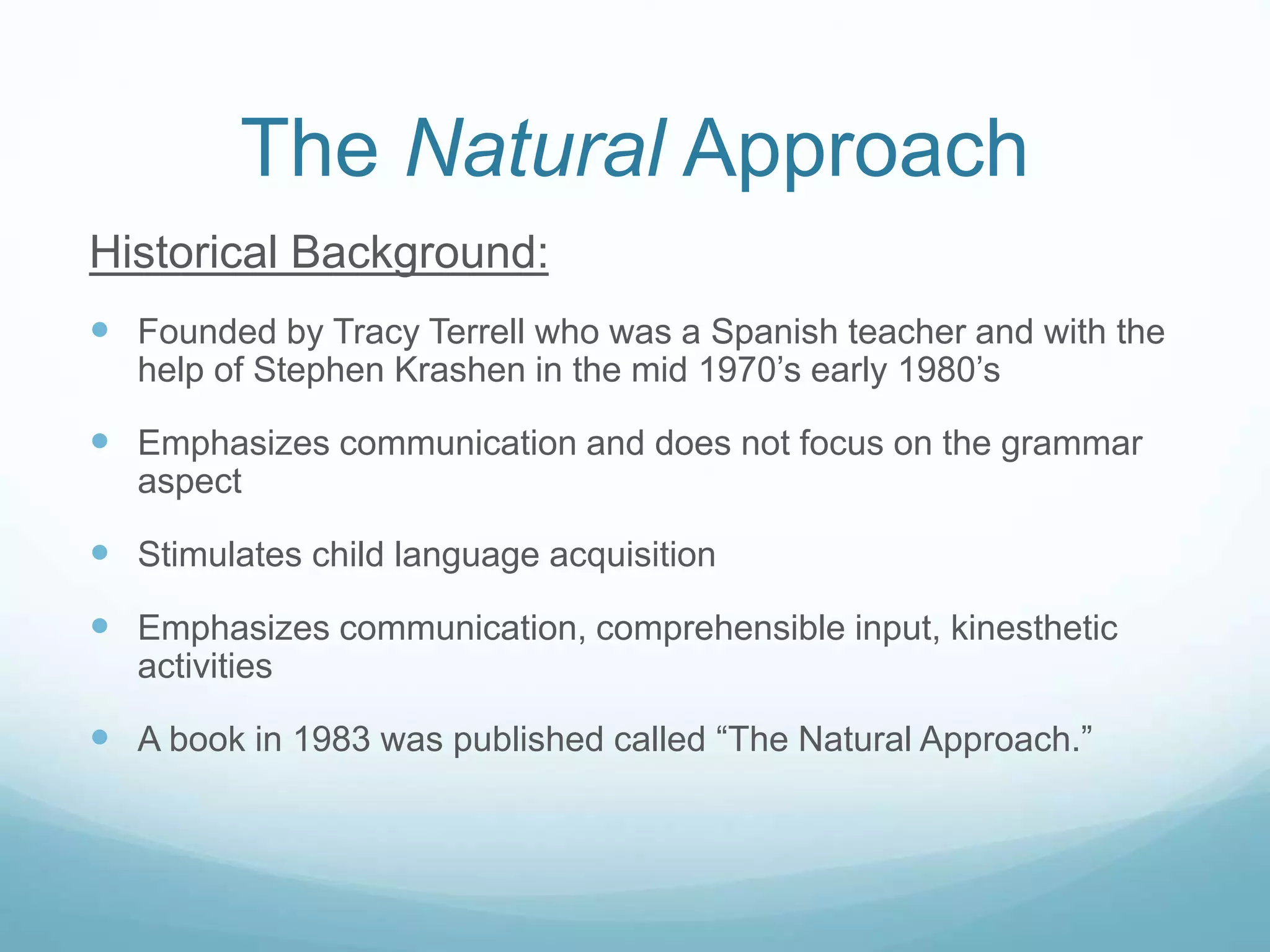 Historical Methods of ESL | PPTX