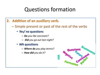 Questions formation | PPT