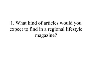 Questions for target audience interview | PPT