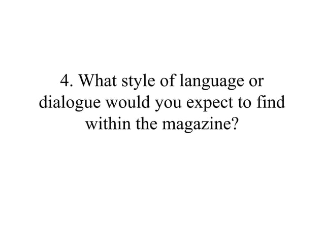 Questions for target audience interview | PPT