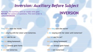 Questions grammar 2 | PPT