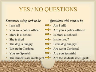 Questions in english | PPT