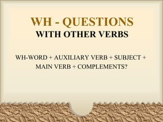 Questions in English | PPT