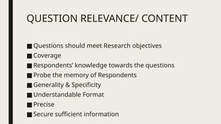 QUESTIONS IN QUESTIONNAIRE IN RESEARCH.pptx