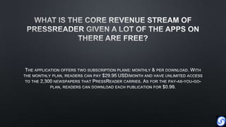 Questions on pressreader | PPTX