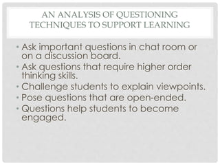 Questions to promote self directed learning | PPTX | Adult Education ...