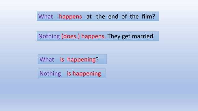 Question Structures | PPT