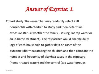 Question study design | PPTX