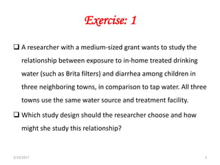 Question study design | PPT