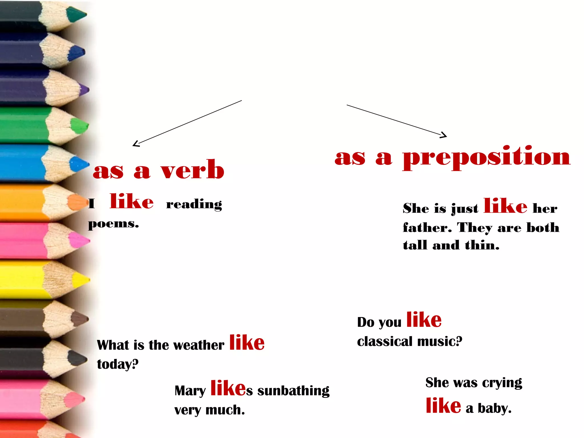 Questionswith"like" | PPT