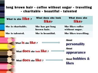 Questionswith"like" | PPT