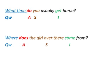 Questions without auxiliaries | PPTX