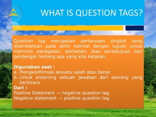 Question tag | PPTX