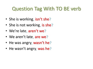 Question tag | PPTX