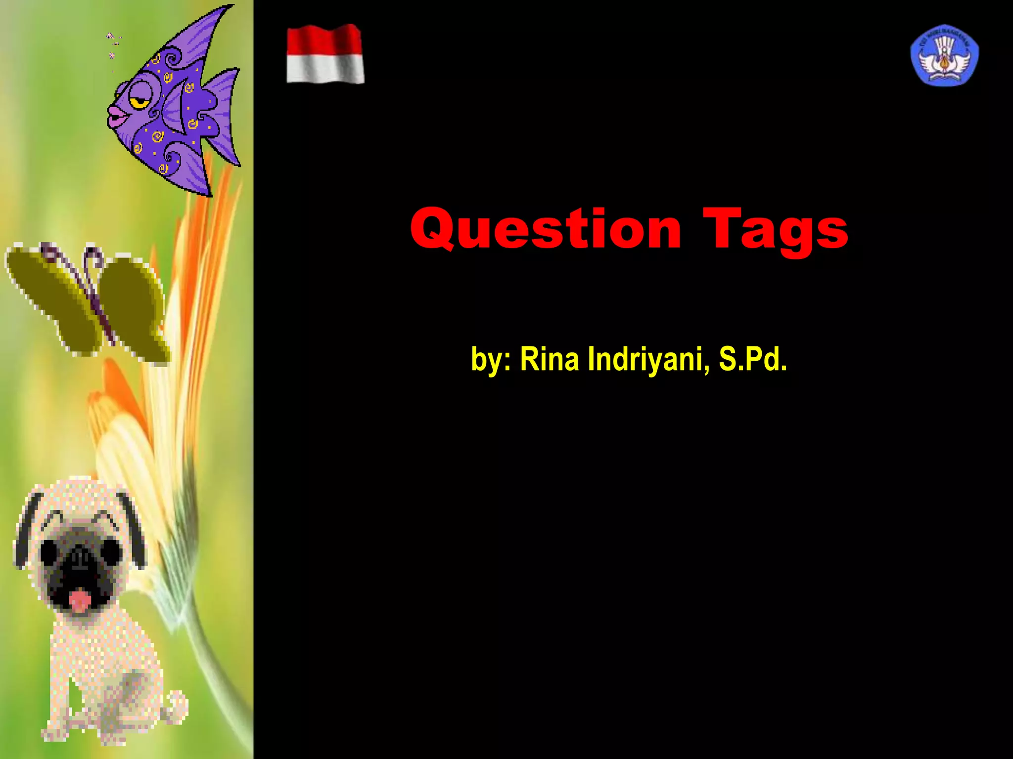 Question tags | PPT