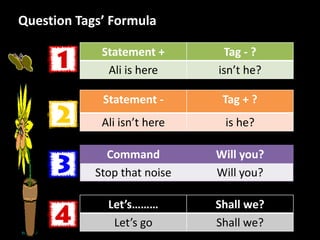 Question tags | PPTX