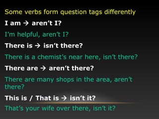 Question tags | PPT