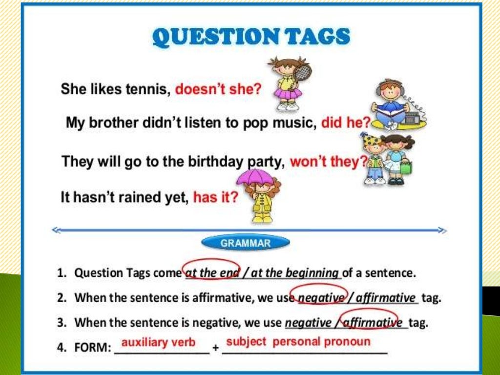 Question tags