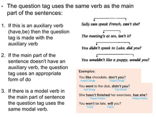 Question tags 2 | PPTX