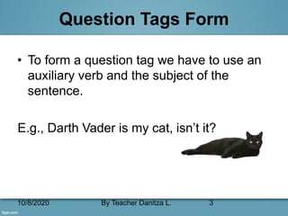 Question tags for teenagers | PPT