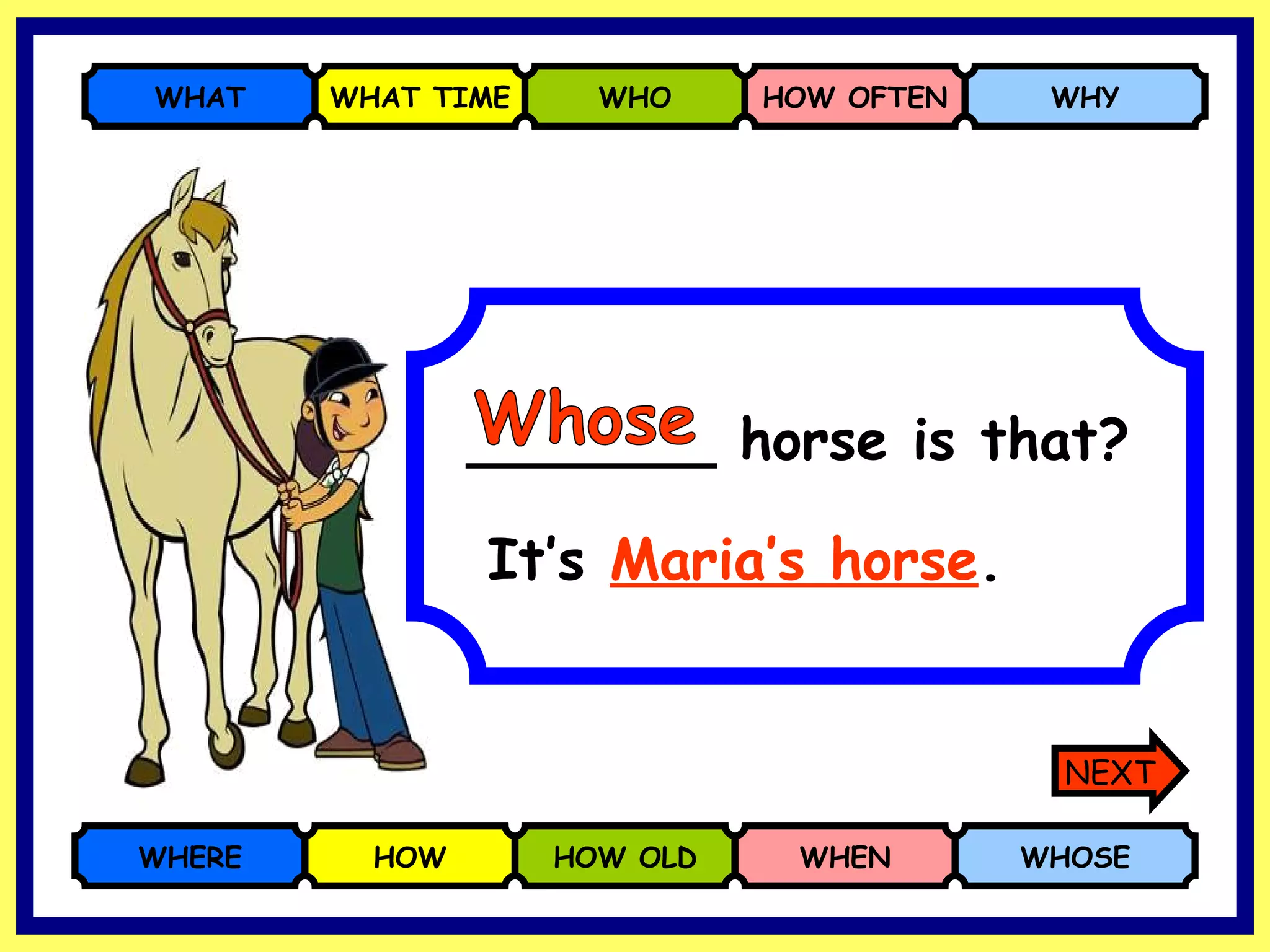 Question words | PPT