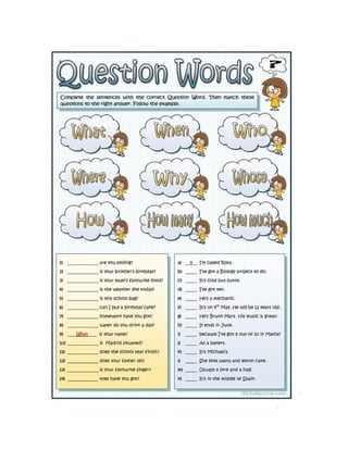 Question words | DOC