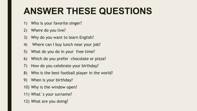 Question words.ppt USO DEL QUESTION WORD | PPT