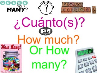 Question words in spanish | PPTX