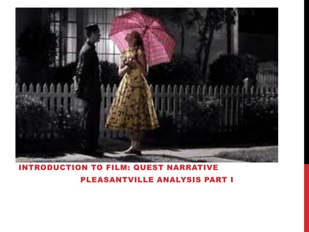 Quest narrative pleasantville | PPTX | Roleplaying Games | Games and ...