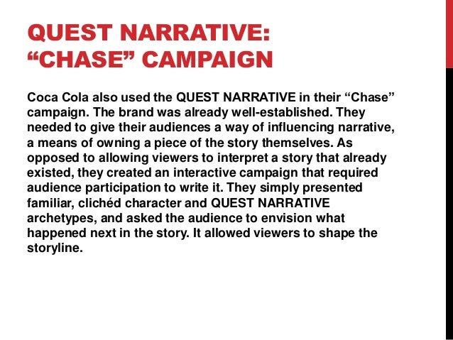 Quest narrative pleasantville