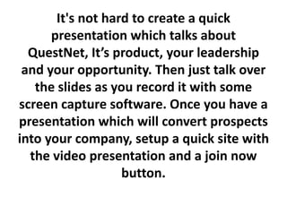 Questnet singapore | PPT