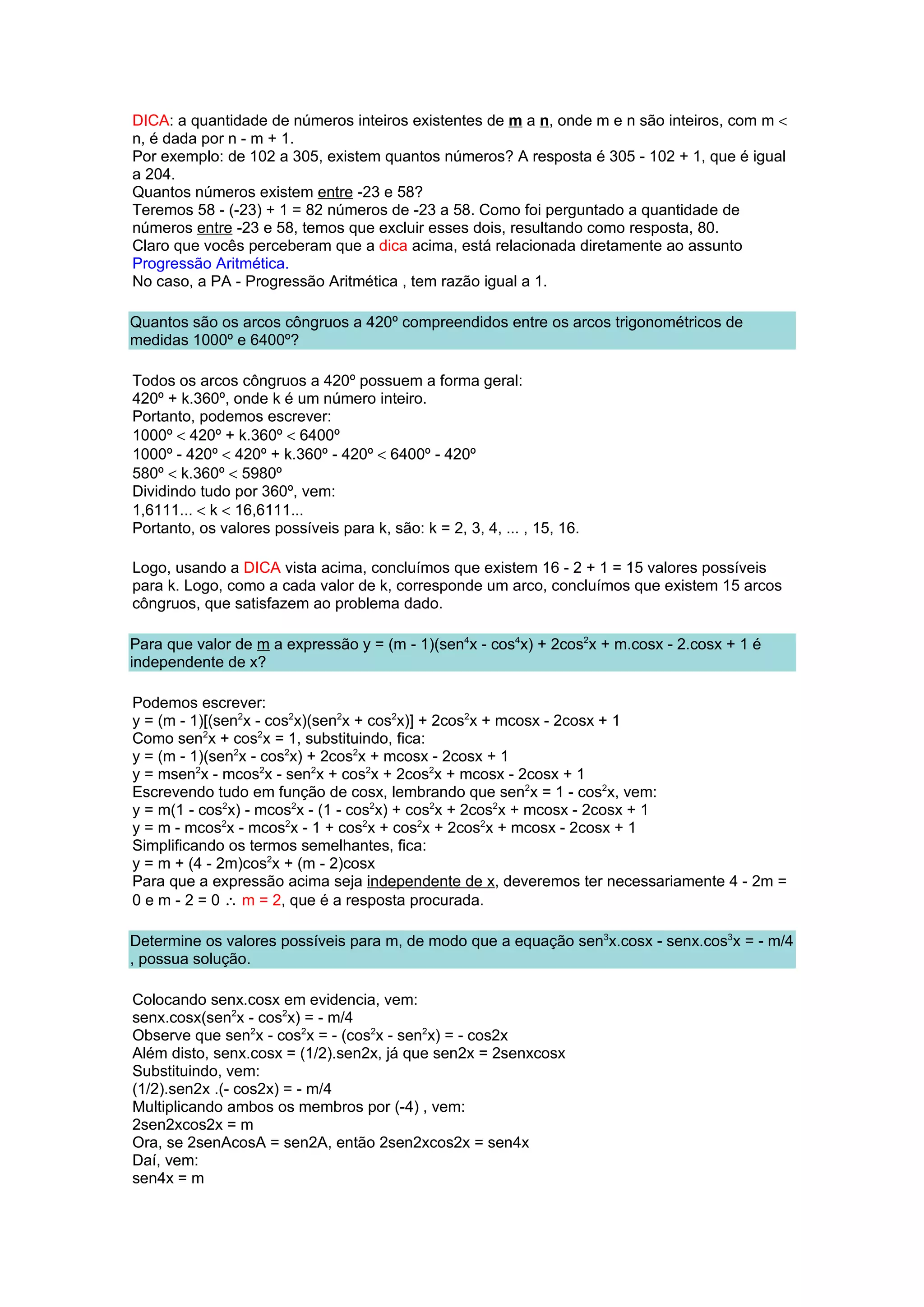 Questoes resolvidas | DOC