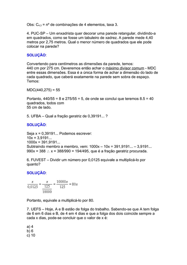 Questoes resolvidas | DOC