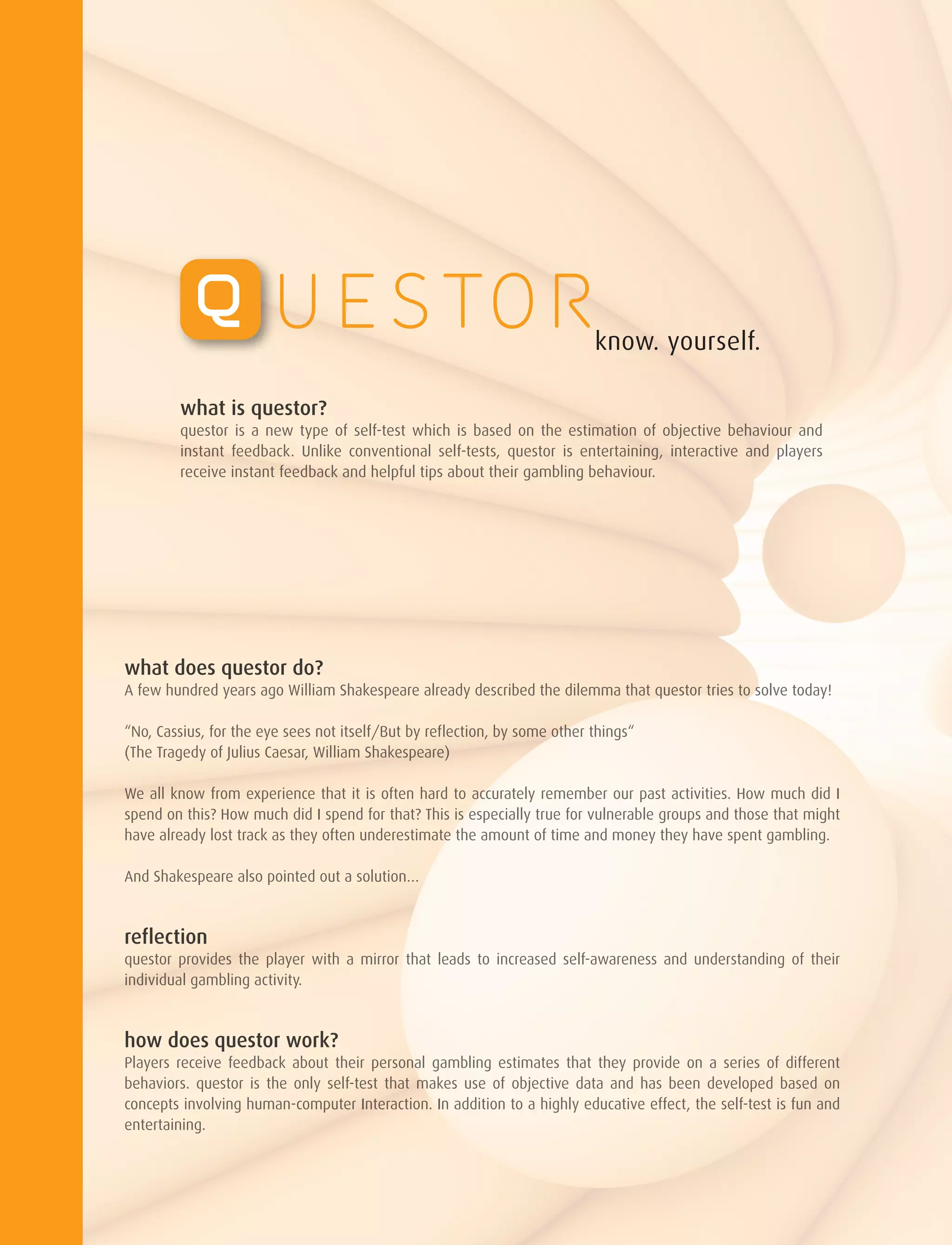 neccton, Questor whitepaper | PDF