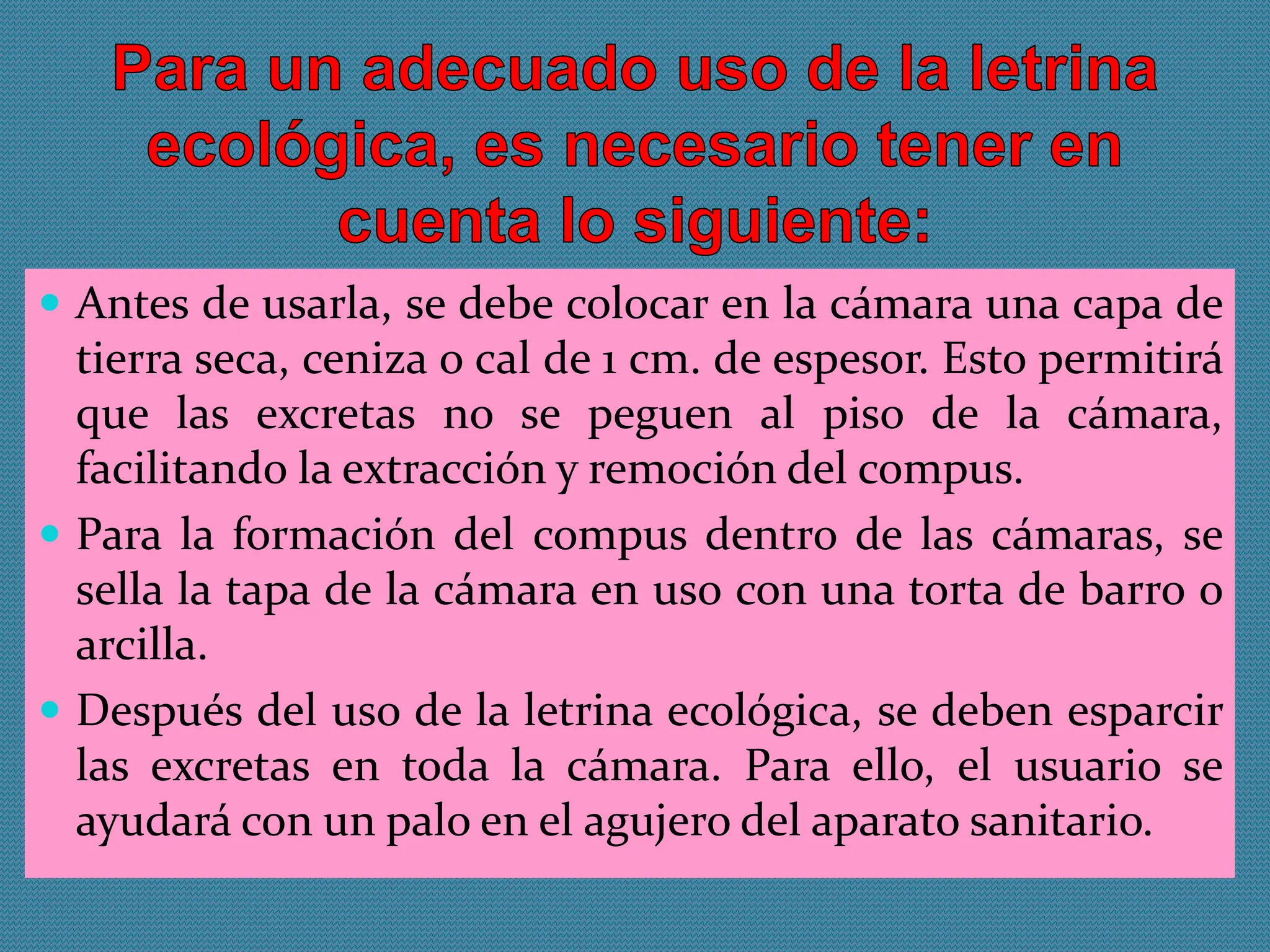 Qué es una letrina ecológica.pptxmnbcxxx | PPT