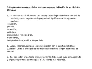 Qué es una secta | PPTX